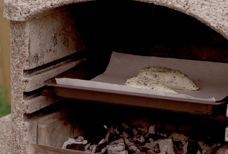 Keptas baltasis sūris Augų ūkyje | Atostogos kaime